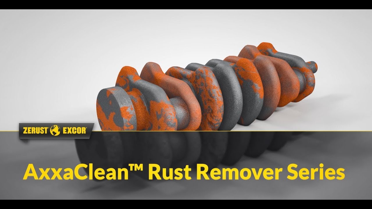 Industrial Rust Removers | AxxaClean™ | ZERUST®/EXCOR®